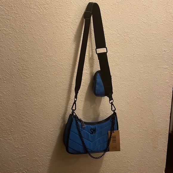 Steve Madden | Bags | Steve Madden Blue Purse | Poshmark